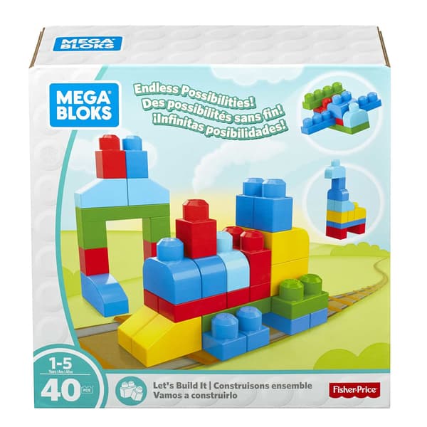 MEGA BLOKS Let’s Get Building Blocks Set - Boscov's