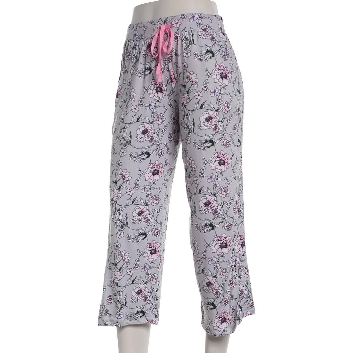 Click here for Womens Rene Rofe(R) Large Floral Capri Pajama Pant... prices