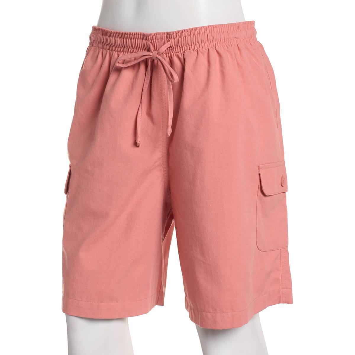 Click here for Plus Size Hasting & Smith Pull-on Cargo Pocket Sho... prices