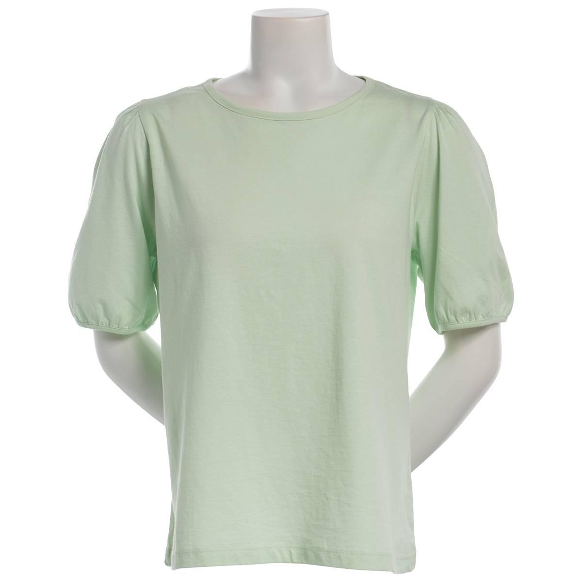 Click here for Petite Preswick & Moore(R) Short Banded Sleeve Tee prices