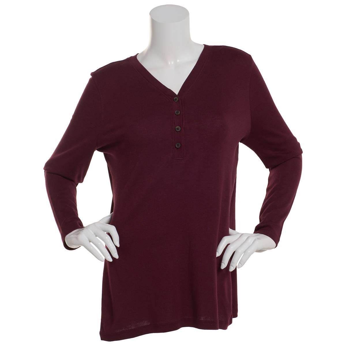 Click here for Plus Size Architect(R) Long Sleeve w/Functional Pl... prices