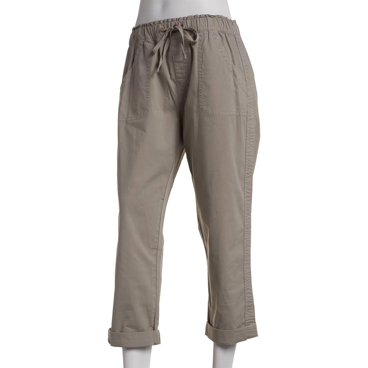 Click here for Petite Architect(R) Garment Washed Capri Pants prices
