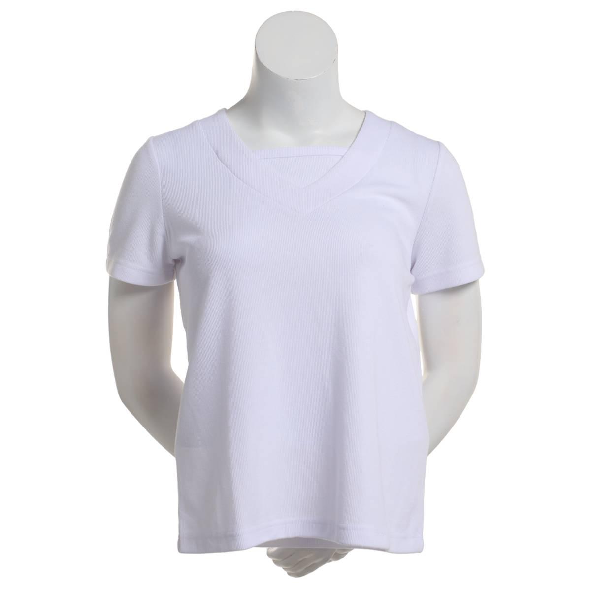 Click here for Petite Hasting & Smith Solid Two In One Tee prices