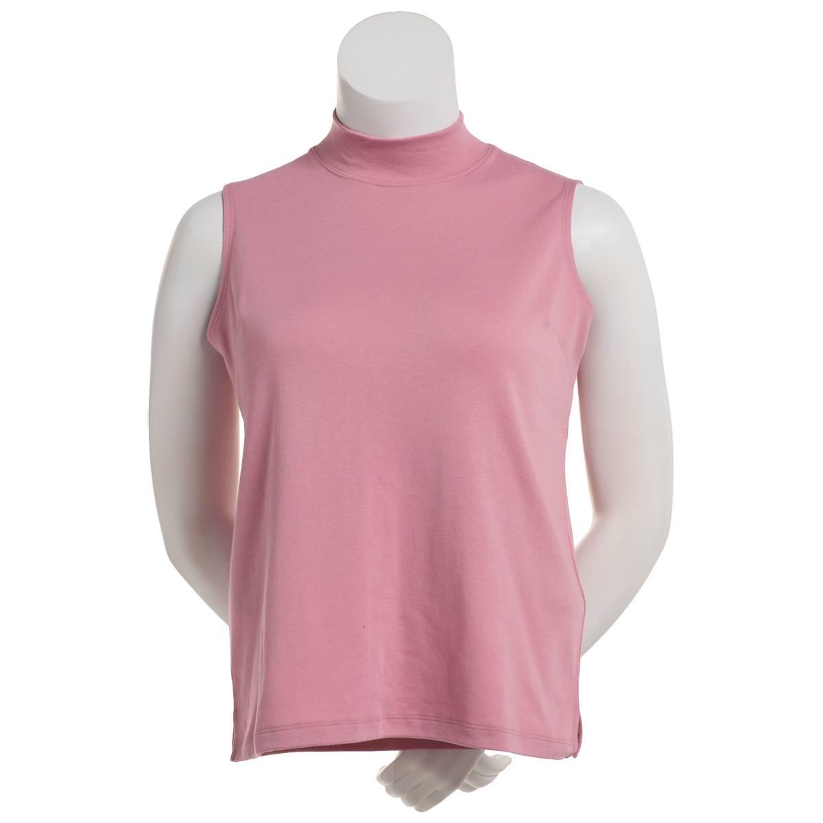 Click here for Womens Hasting & Smith Sleeveless Solid Mock Neck... prices