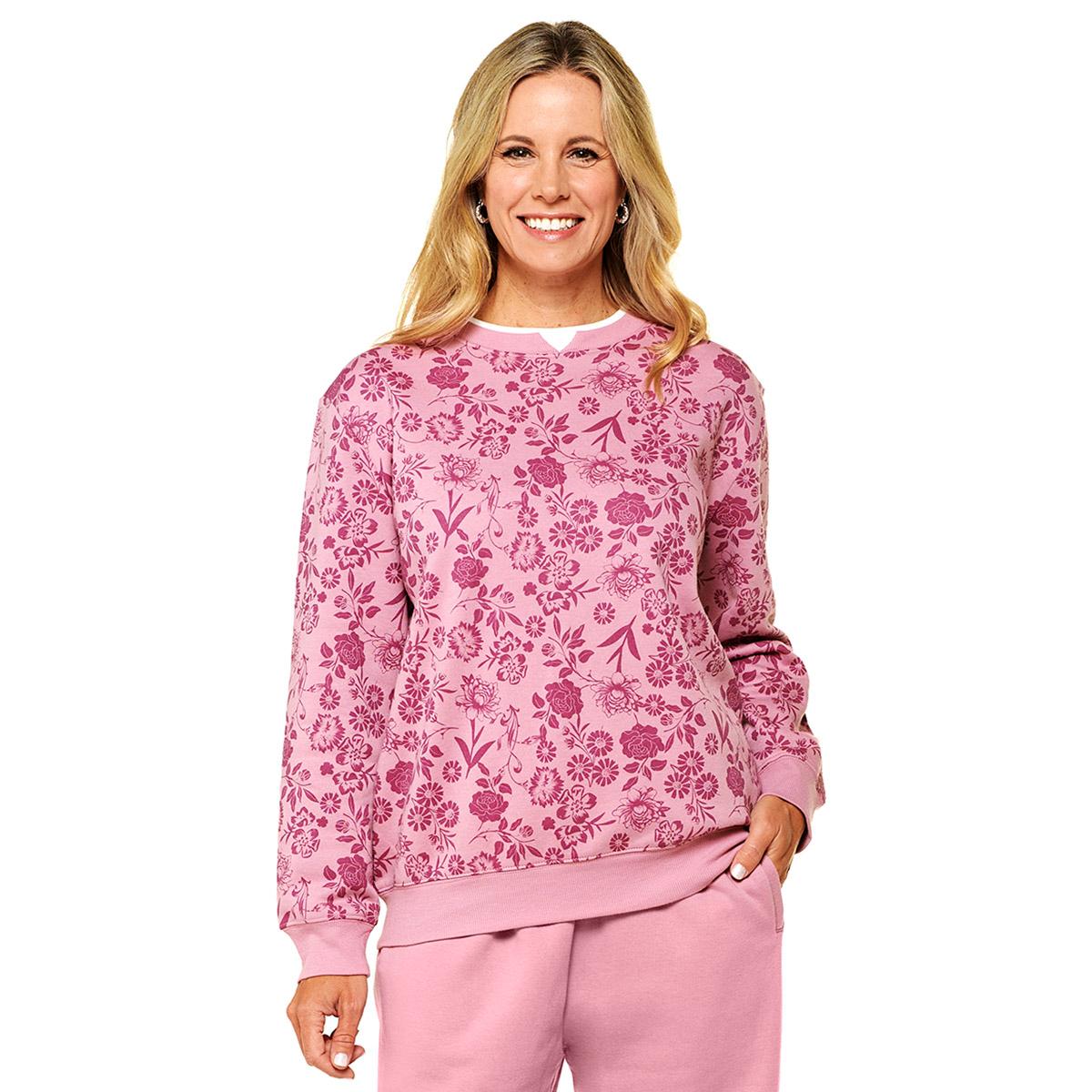 Click here for Petite Hasting & Smith Long Sleeve Floral Fleece S... prices