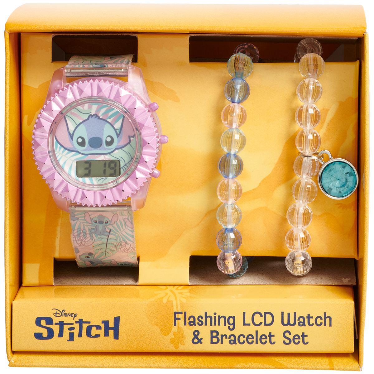 Click here for Kids Disney Stitch Flashing Watch & 2pc. Bracelet... prices