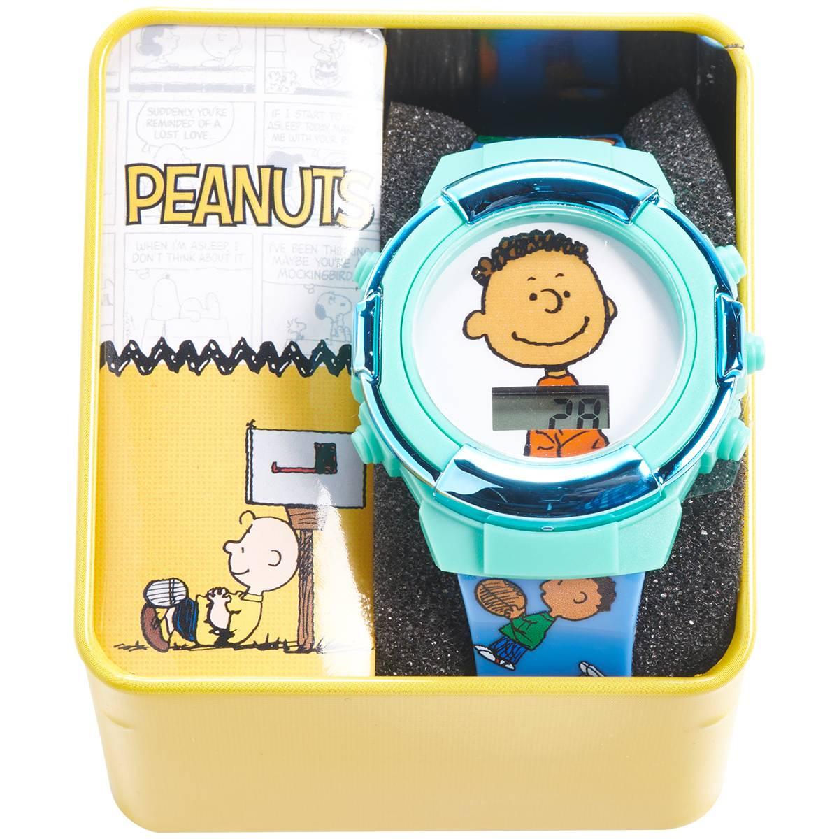 Click here for Kids Peanuts(tm) Flashing Case Franklin Watch - PE... prices