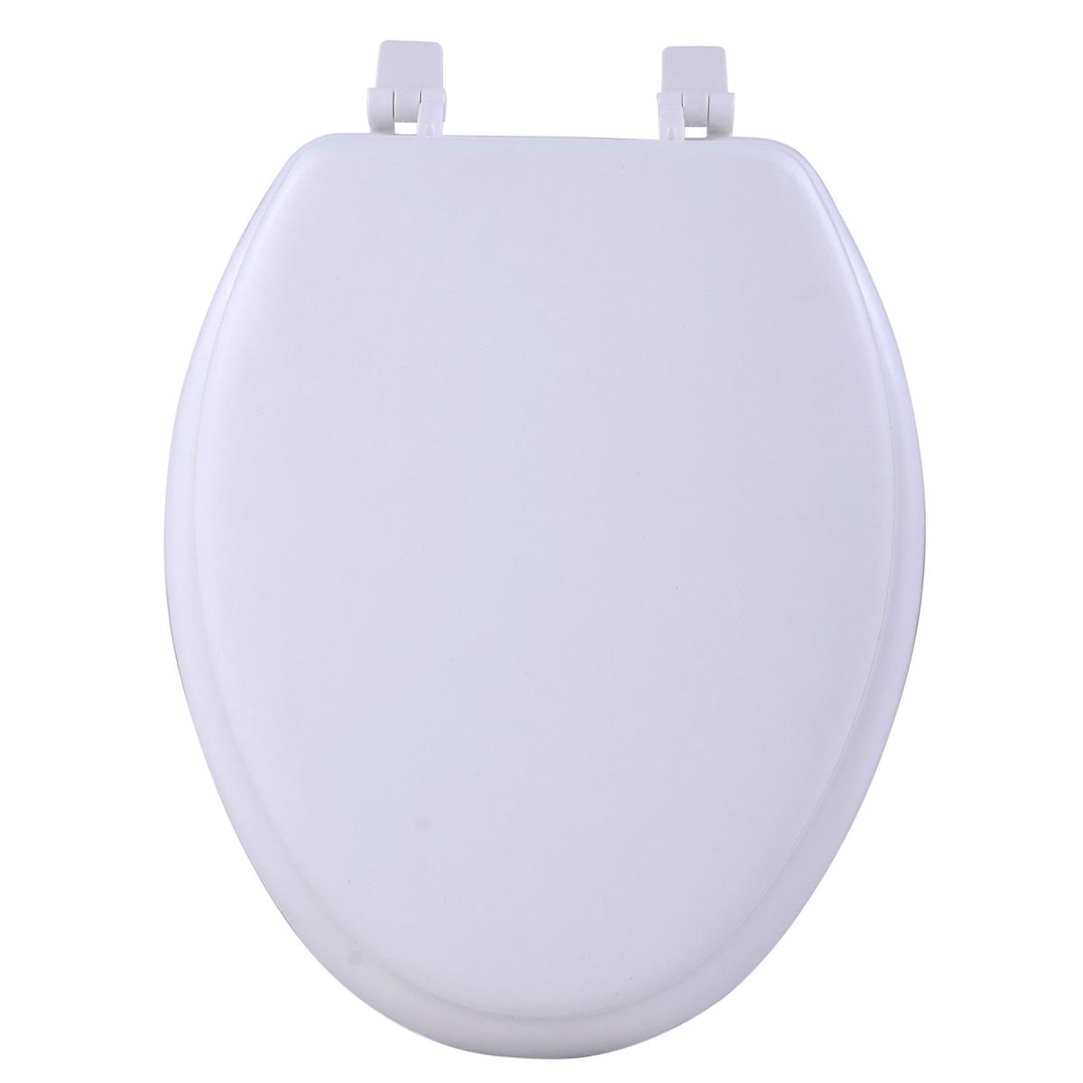 Click here for Achim Fantasia Soft Elongated Vinyl White Toilet S... prices