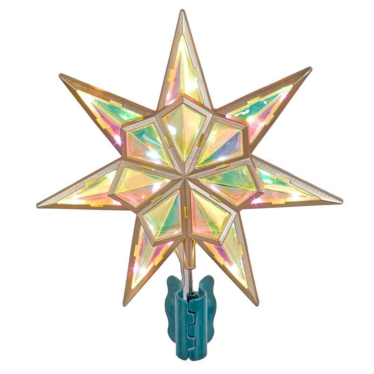 Click here for Kurt S. Adler 21-Light 7-Point LED Iridescent Star... prices