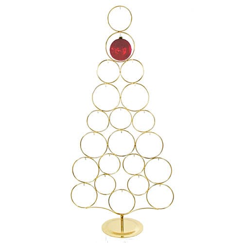 Click here for Kurt Adler 42in. Gold Metal Tree Rack prices
