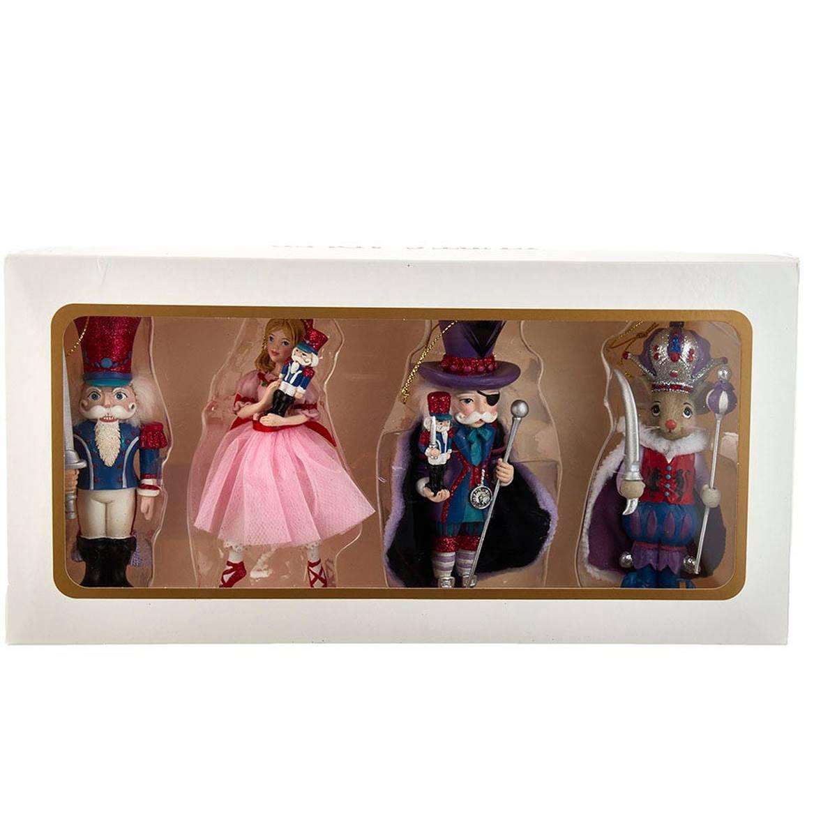 Click here for Kurt S. Adler 4pc. Nutcracker Suite Ornament Set prices