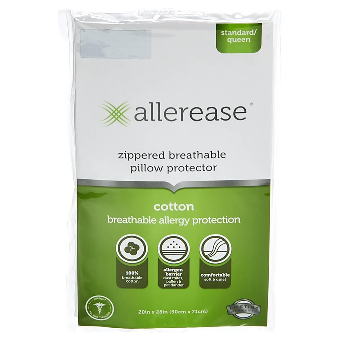 Click here for Allerease Cotton Zipper Pillow Protector prices