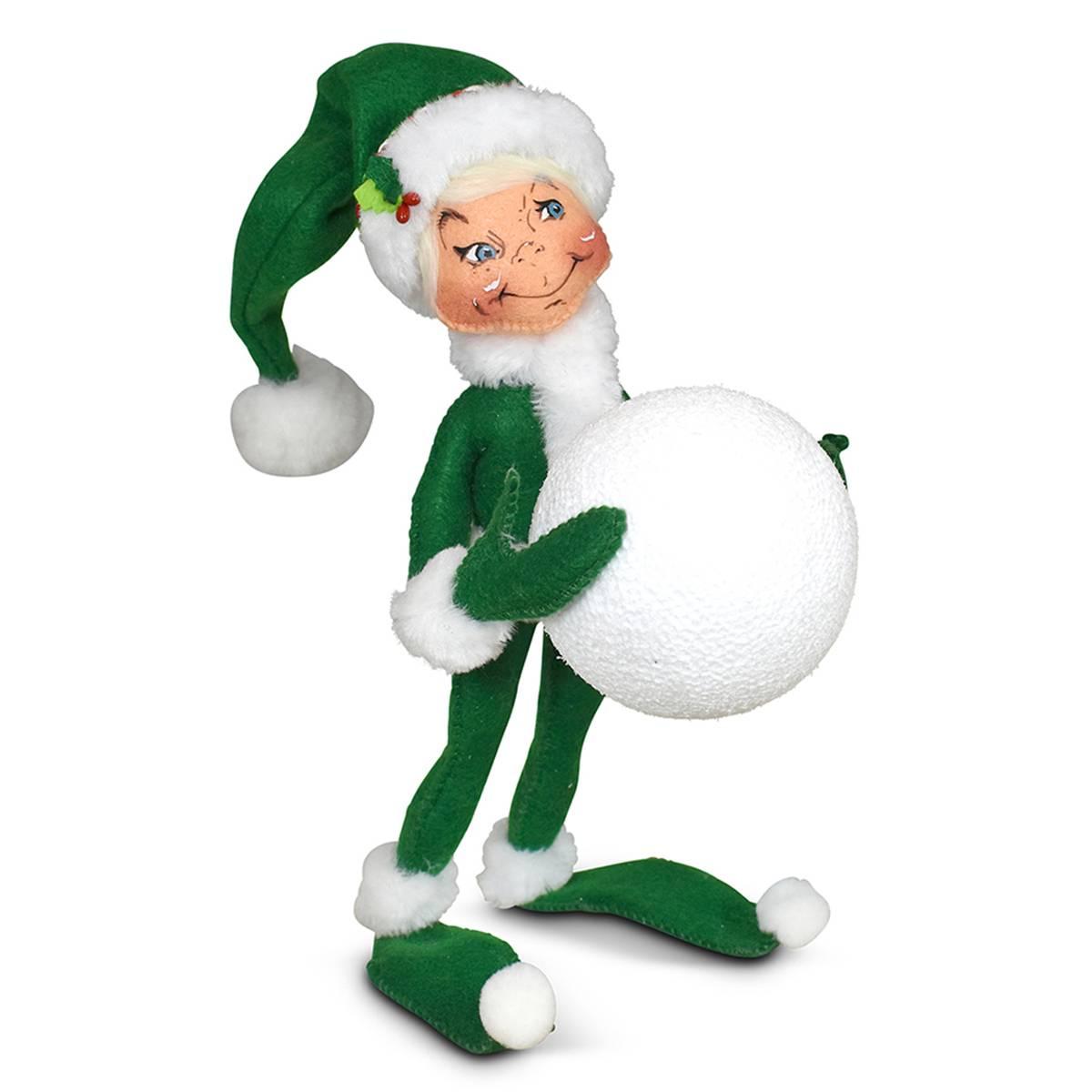 Click here for Annalee Snowy Day Green Elf with Snowball prices