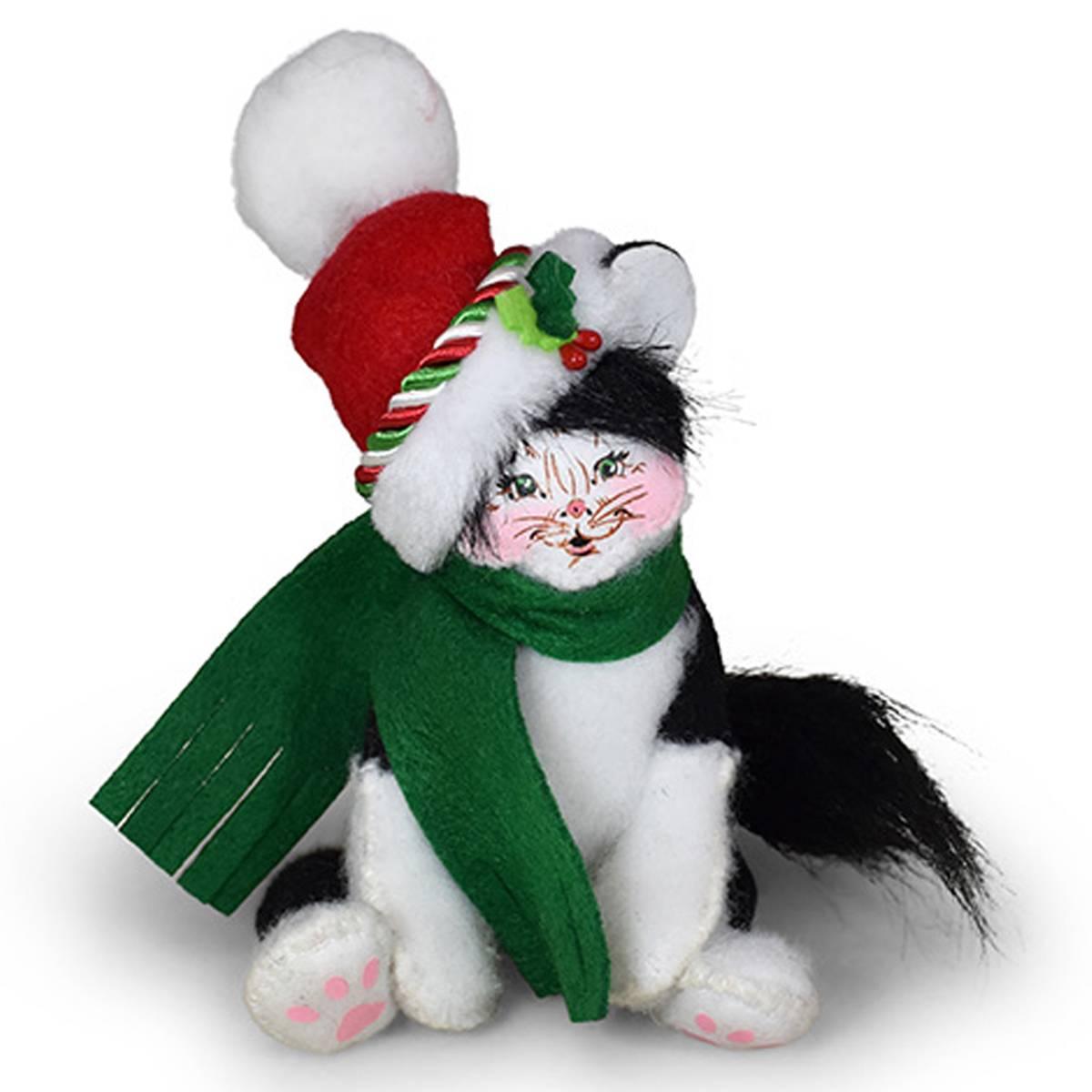 Click here for Annalee Snowy Day Kitty with Santa Hat prices