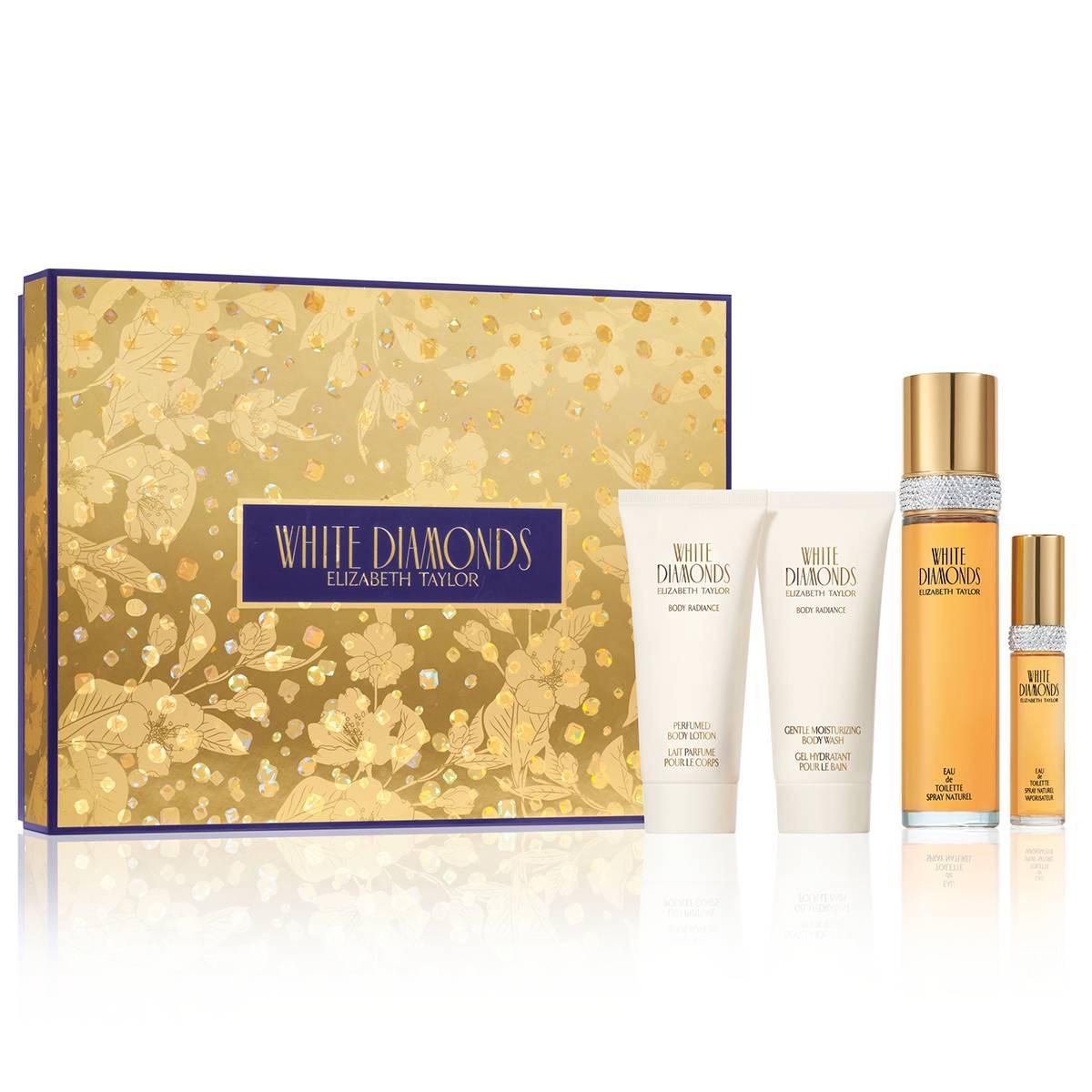 Click here for Elizabeth Taylor White Diamonds 4pc. Gift Set prices