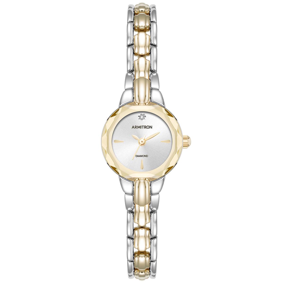 Click here for Womens Armitron Two-Tone Diamond Accent Watch - 75... prices