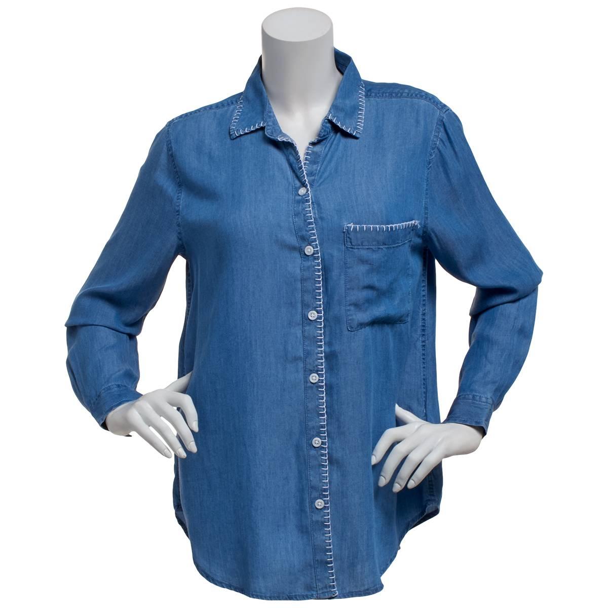 Click here for Womens beachlunchlounge Kay Lyocell Whipstitch Den... prices