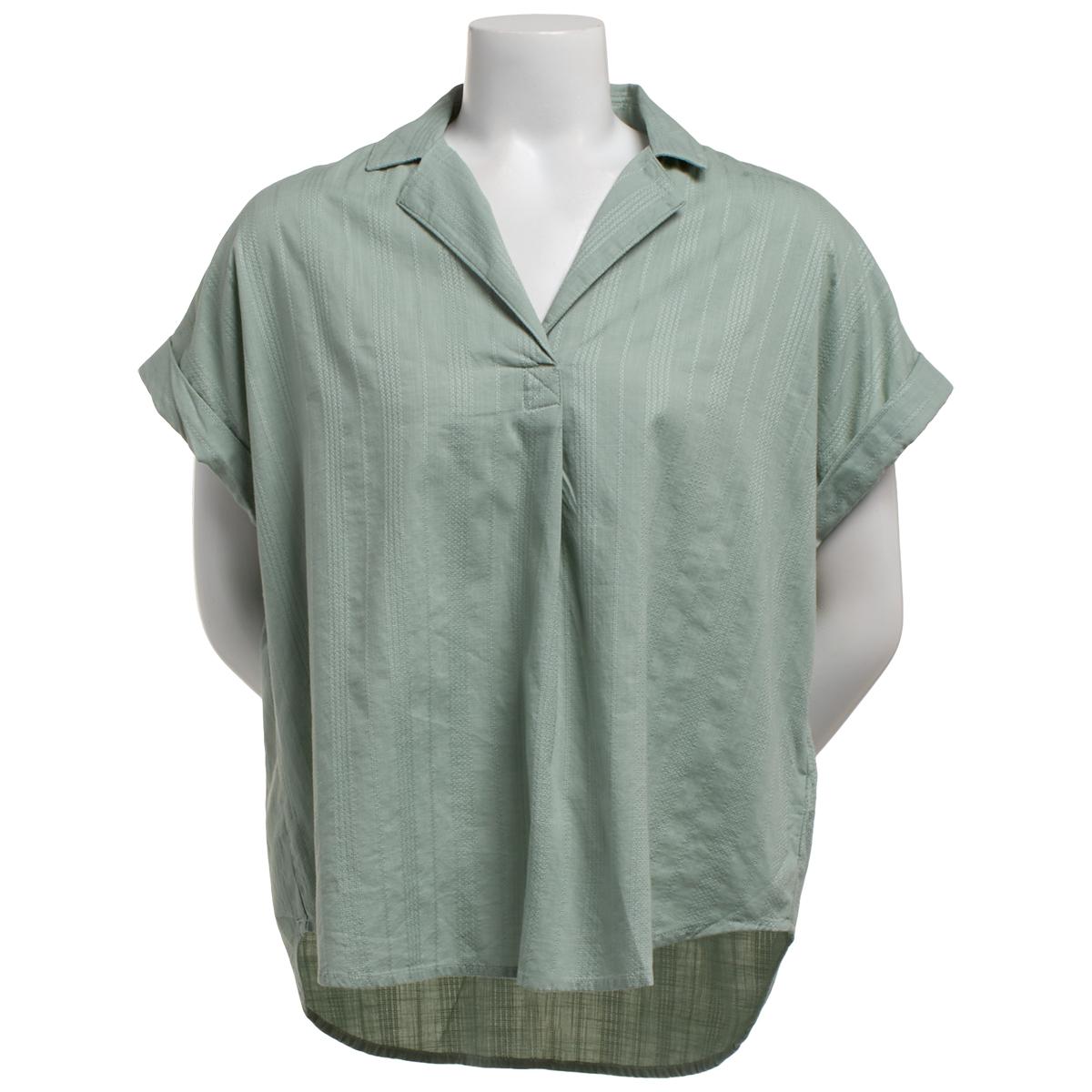 Click here for Womens beachlunchlounge Melody Short Sleeve Dobby... prices