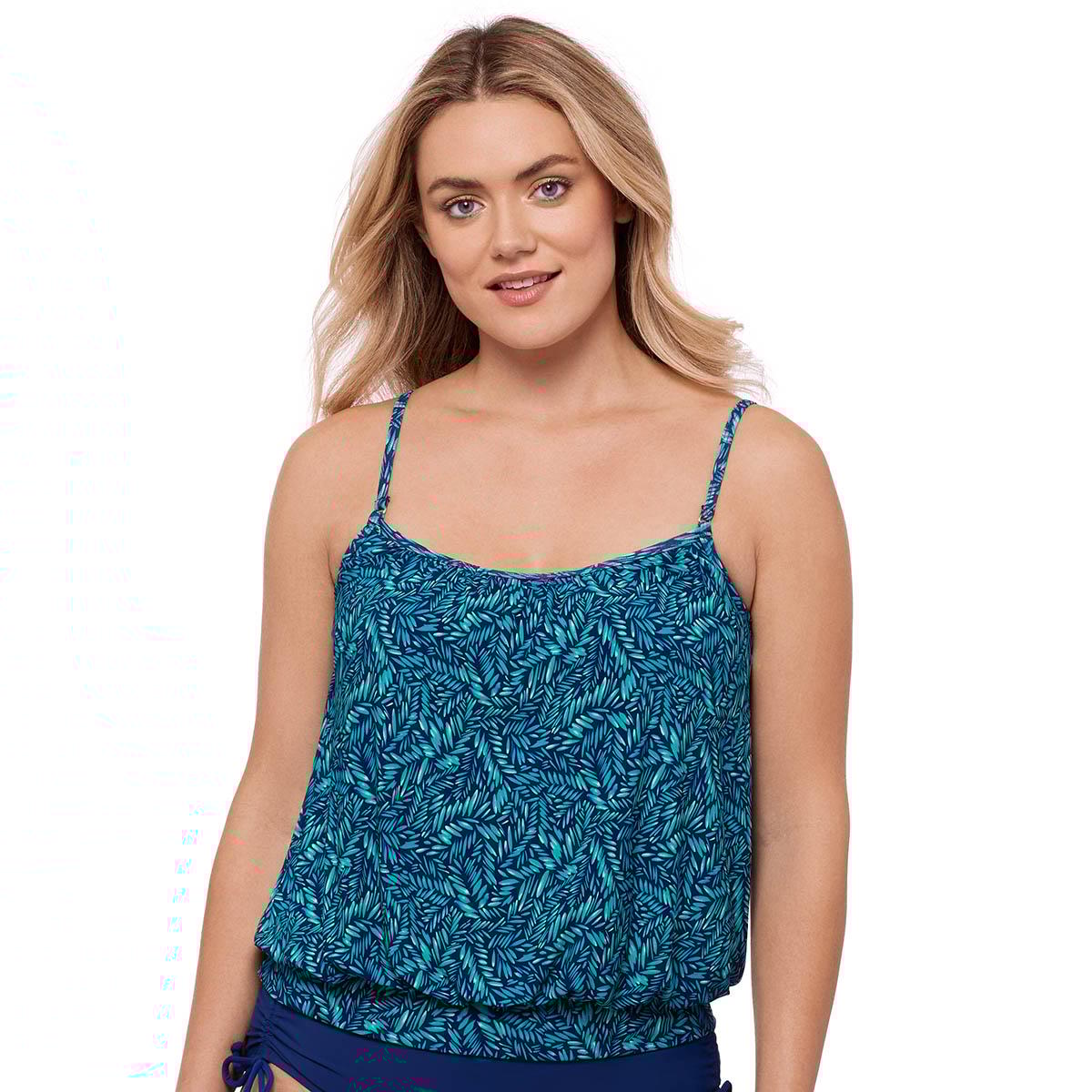 Click here for Womens American Beach Blouson Tankini Swim Top prices