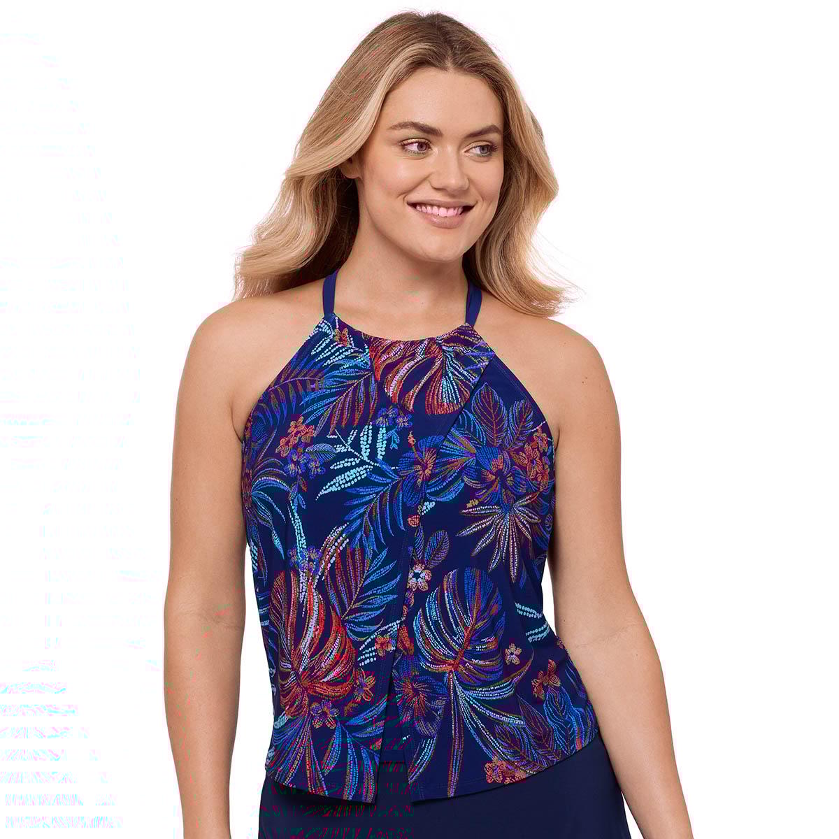 Click here for Womens American Beach Sparklers High Neck Tankini... prices