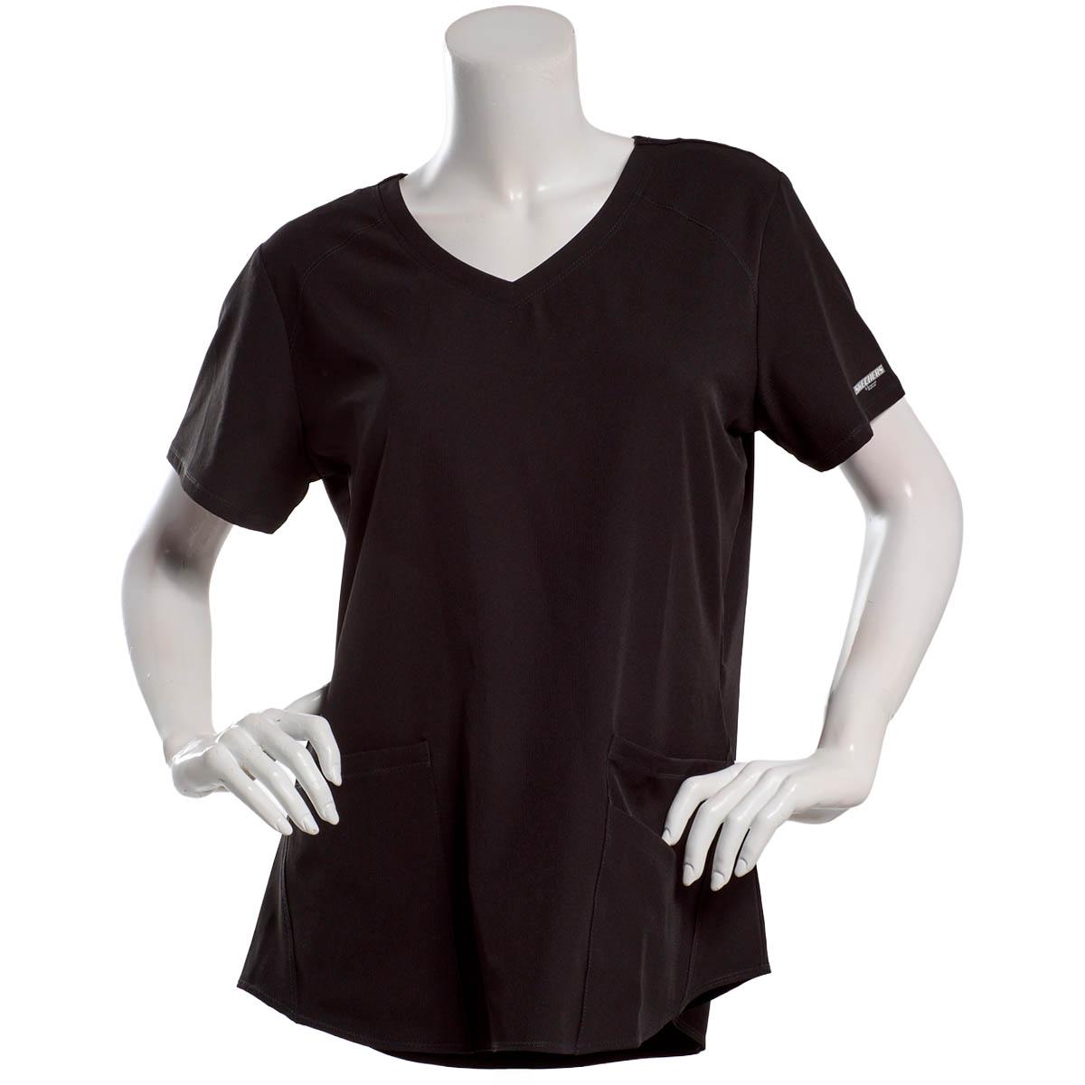 Click here for Womens Skechers Short Sleeve V-Neck Scrub Top with... prices