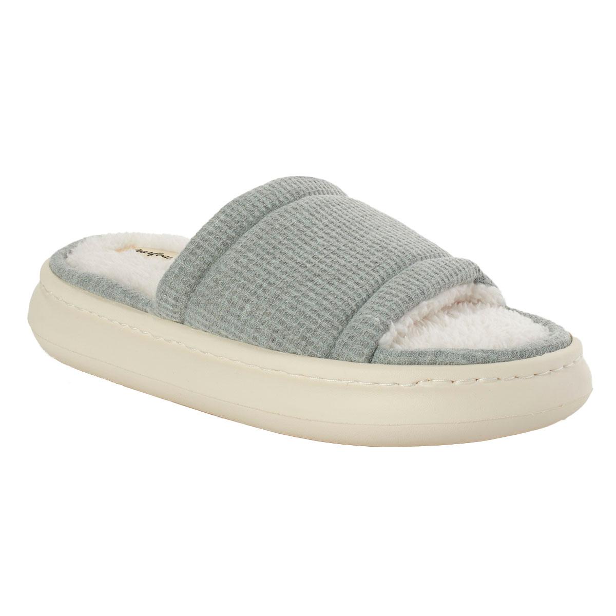 Click here for Womens Dearfoams(R) Jewel Waffle Knit Slide Slippe... prices