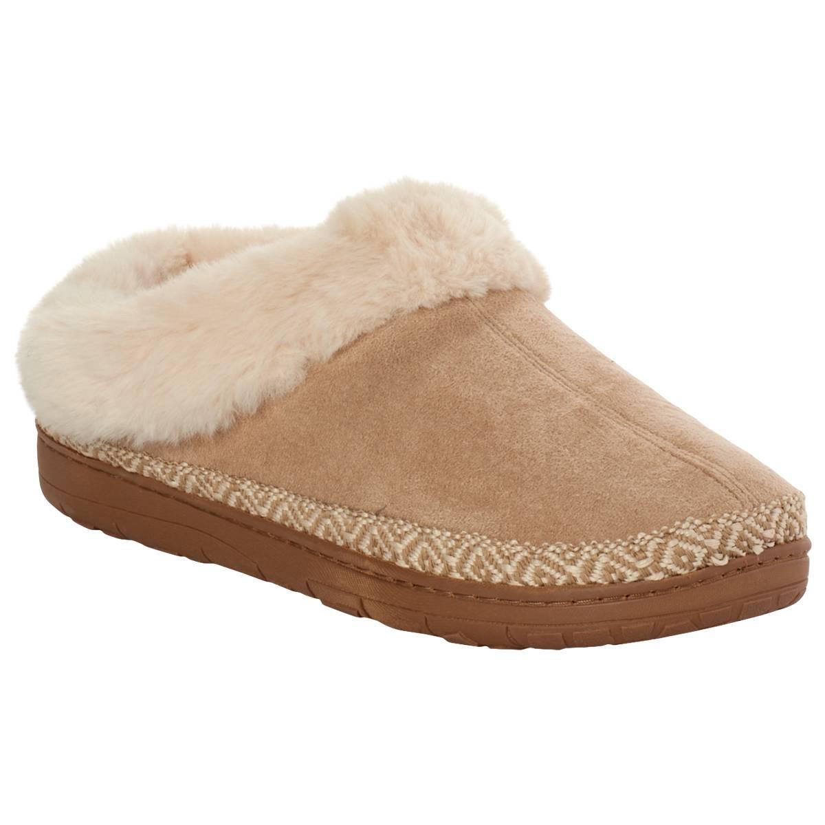 Click here for Womens Dearfoams Gabriella Microsuede Clog Slipper... prices