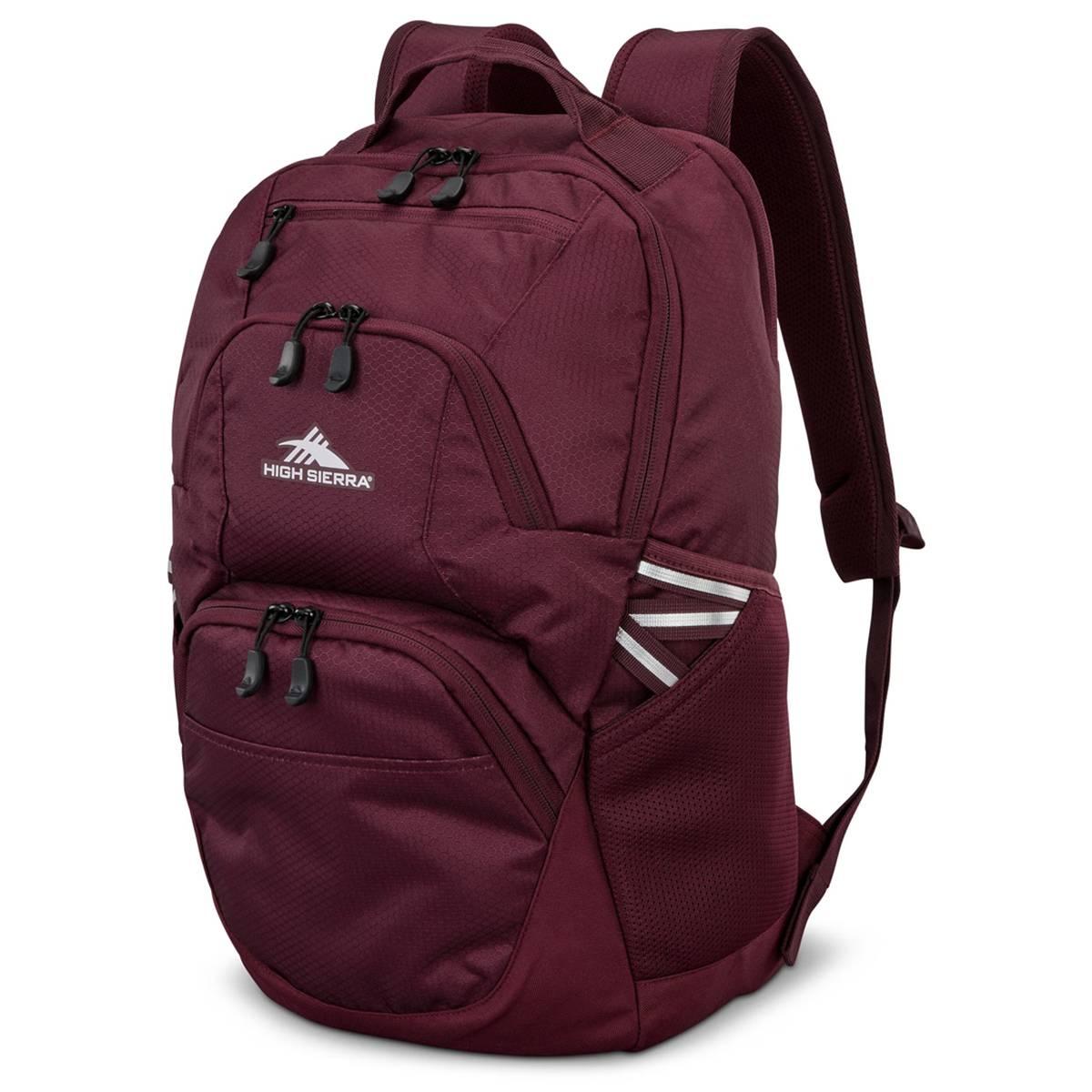High Sierra(R) Swoop Backpack - Maroon