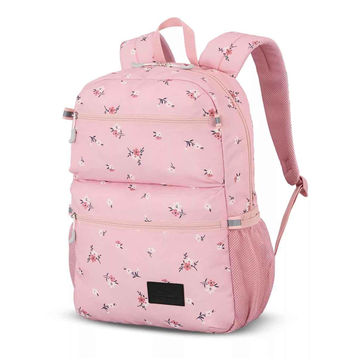 High Sierra Everclass Backpack - Floral  Soft Pink