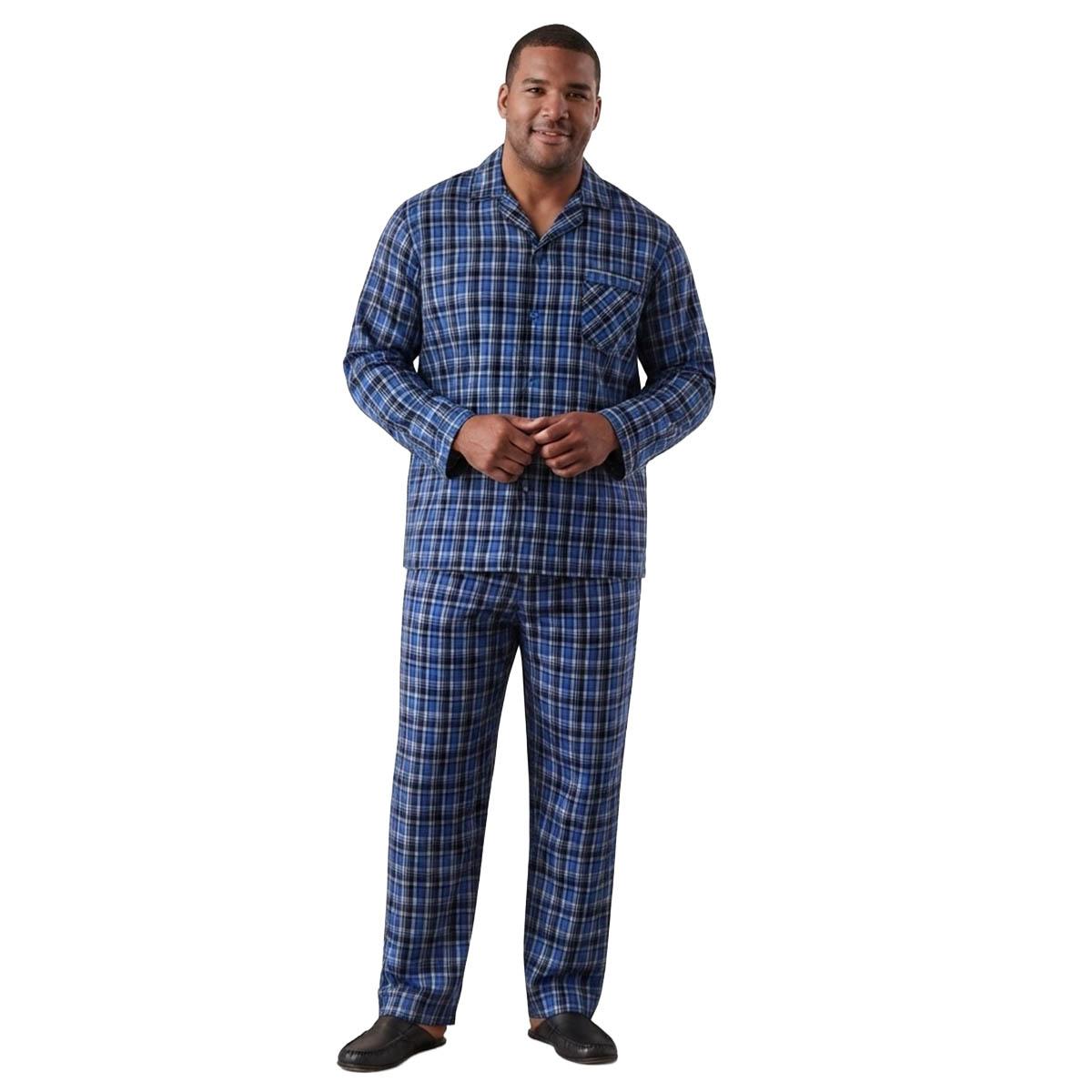 Click here for Mens Big & Tall Hanes Ultimate(R) Plaid Woven Paja... prices
