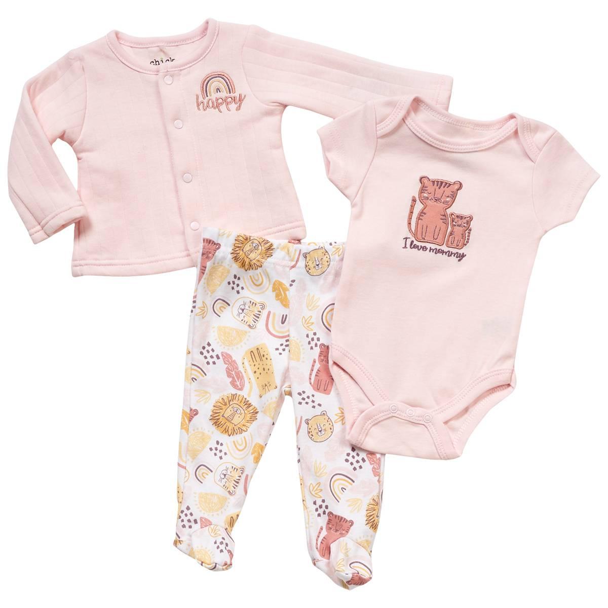Click here for Baby Girl (NB-9M) Chick Pea(R) Happy Rainbow Quilt... prices