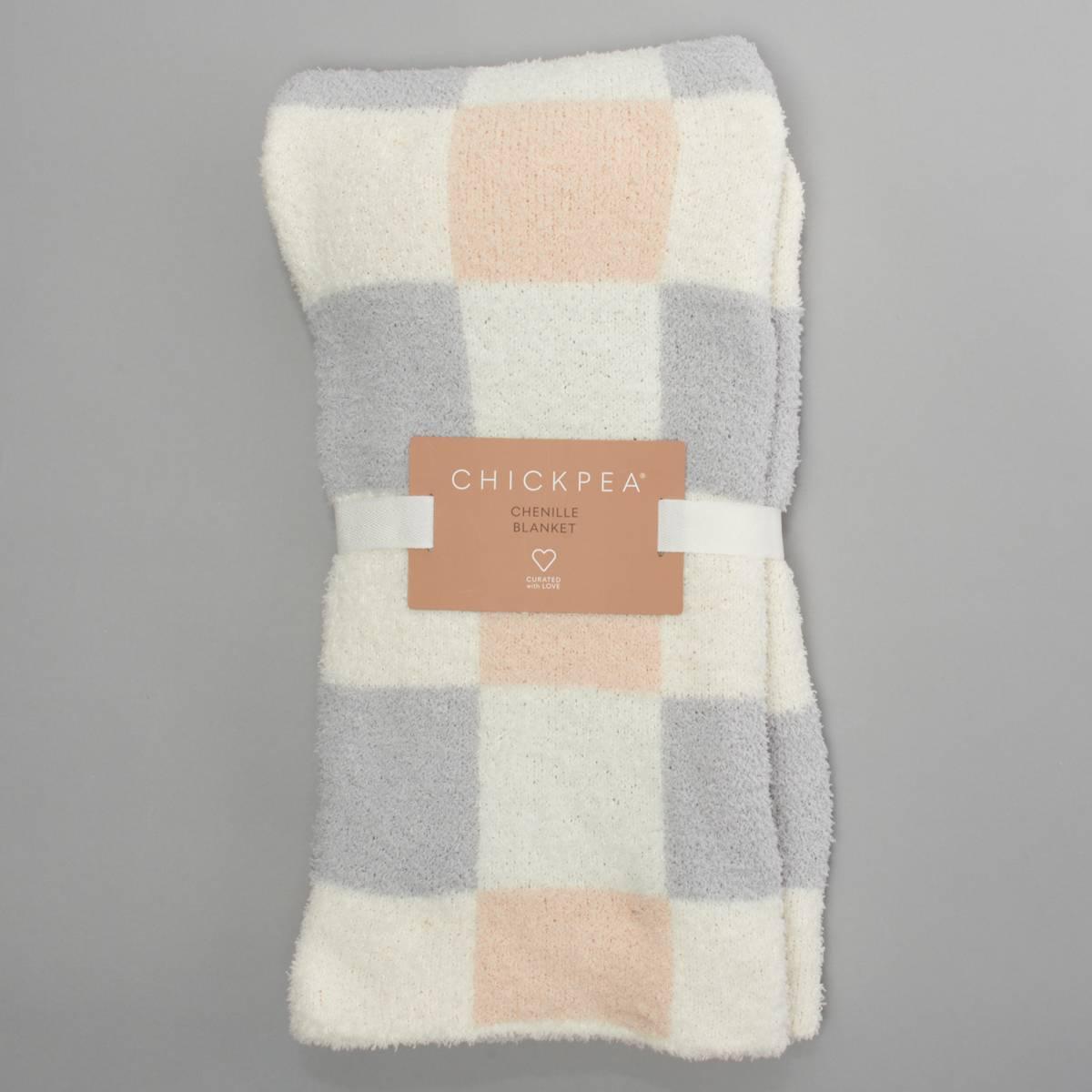 Click here for Chick Pea(R) Neutral Checkered Chenille Blanket prices