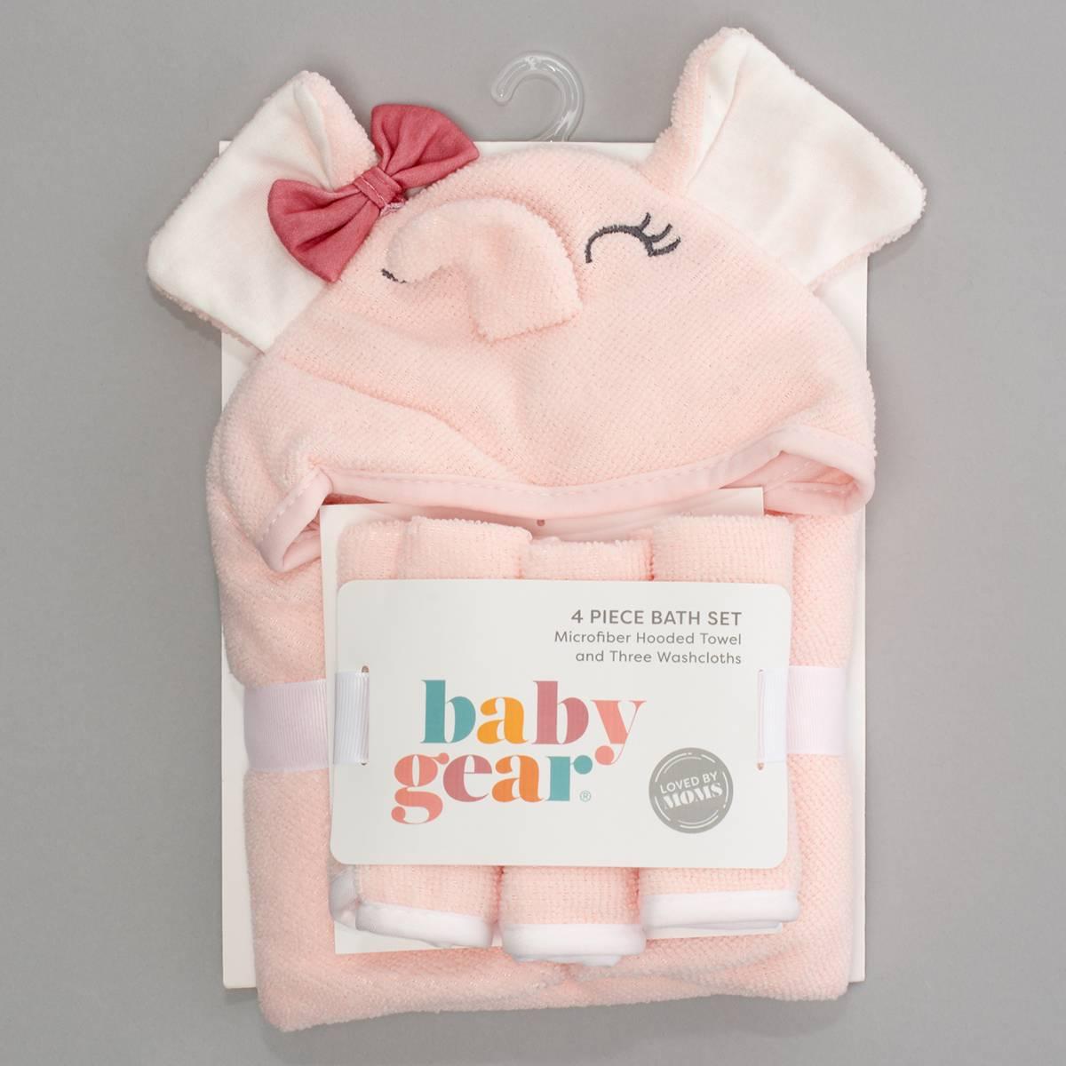 Click here for Baby Gear(R) 4pc. Microfiber Elephant Bath Set prices