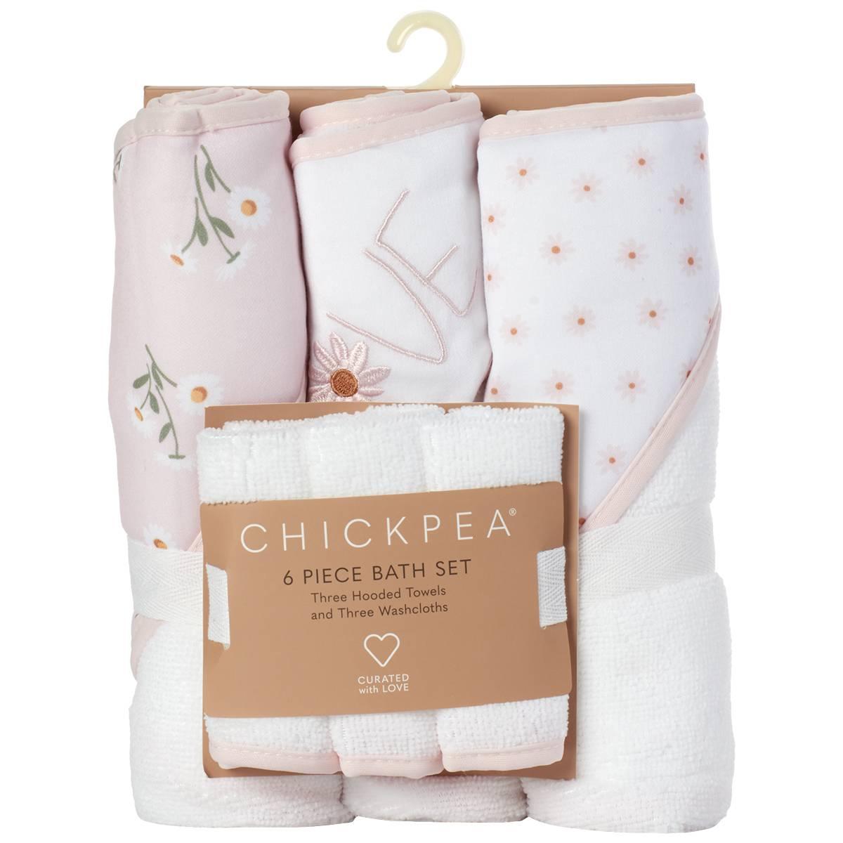 Click here for Chick Pea(R) 6pc. Daisy Love Bath Set prices
