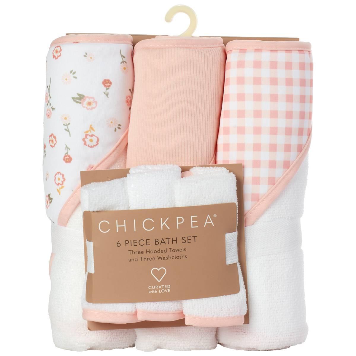 Click here for Chick Pea(R) 6pc. Floral & Gingham Bath Set prices