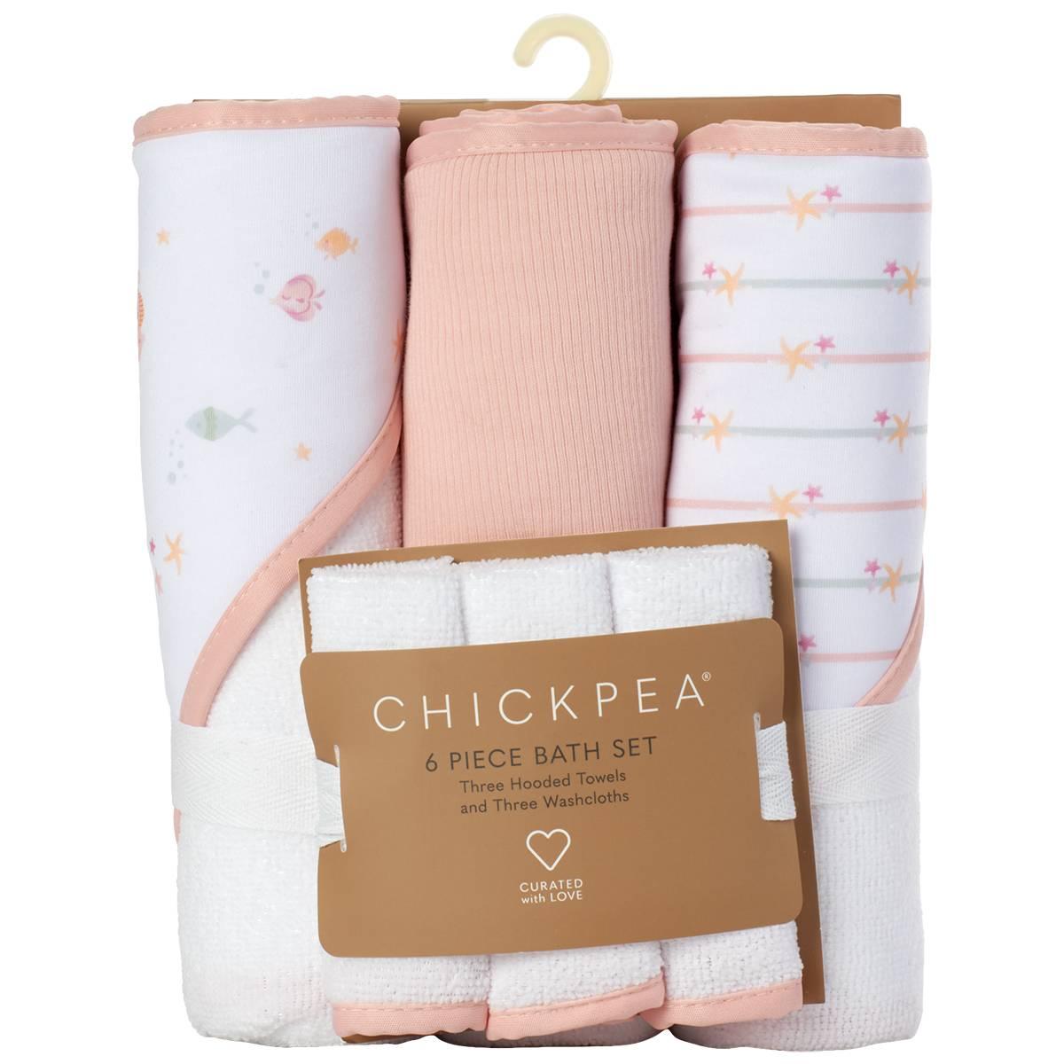 Click here for Chick Pea(R) 6pc. Starfish in the Sea Bath Set prices