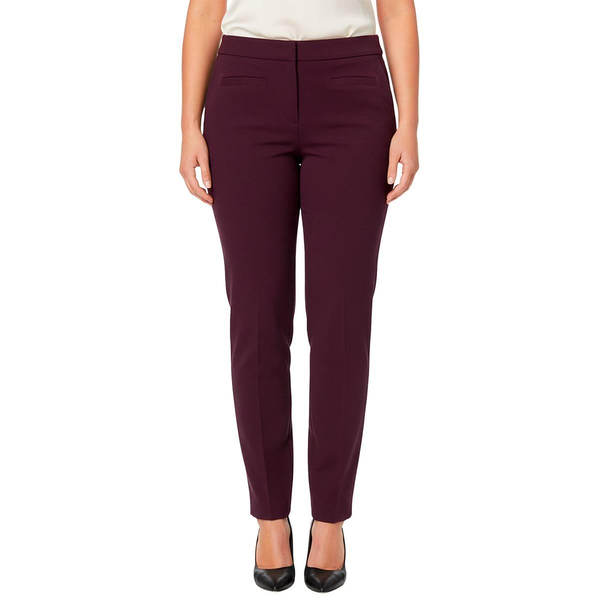 Click here for Plus Size Briggs Solid Elastic Waist Welt Pocket P... prices