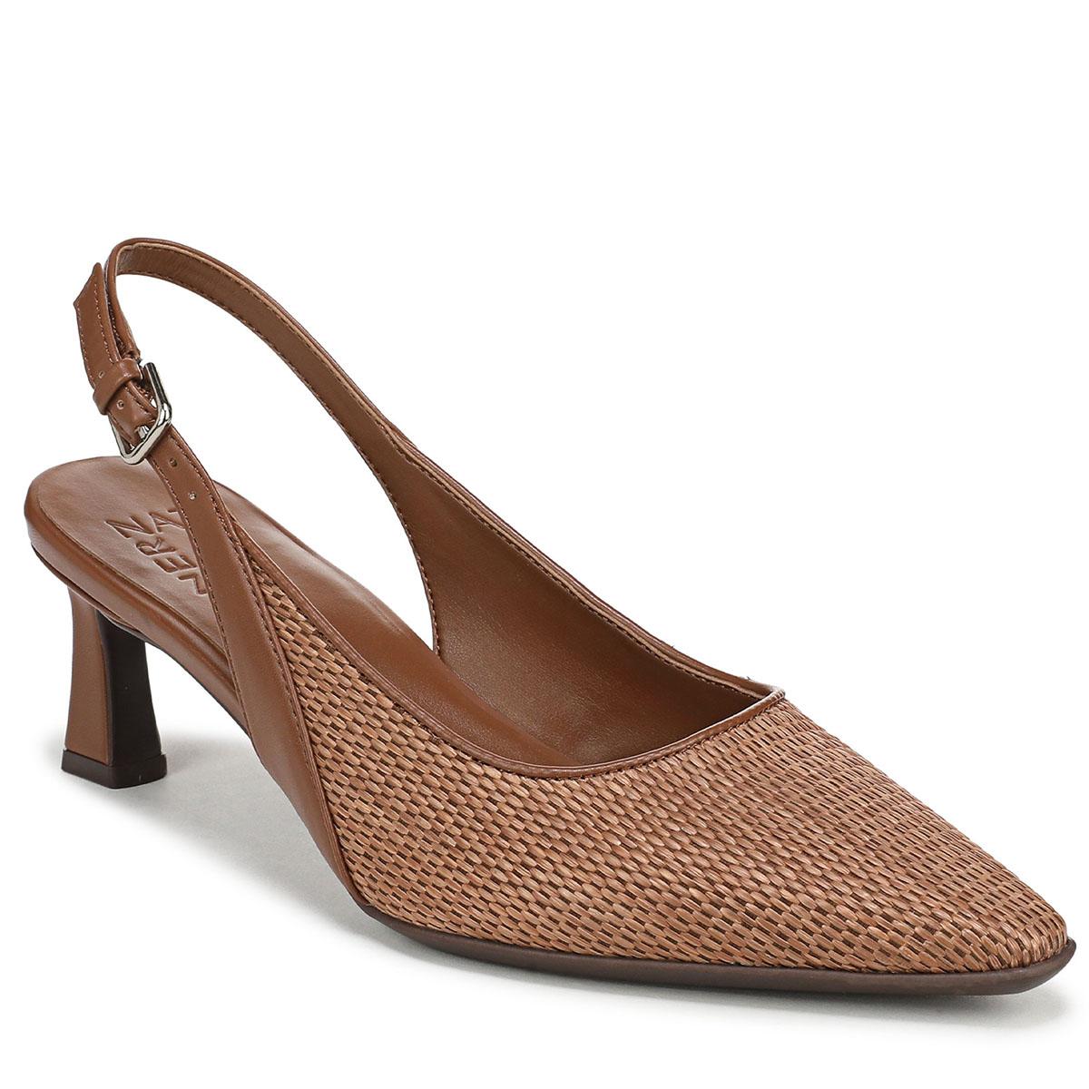 Click here for Womens Naturalizer Tansy Textured Slingback Heels prices