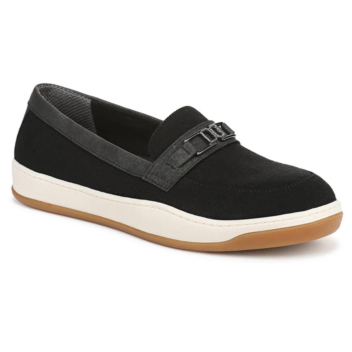 LifeStride Womens Daydream Washable Round Toe Loafers - Chocolate Torte Knit Fabric