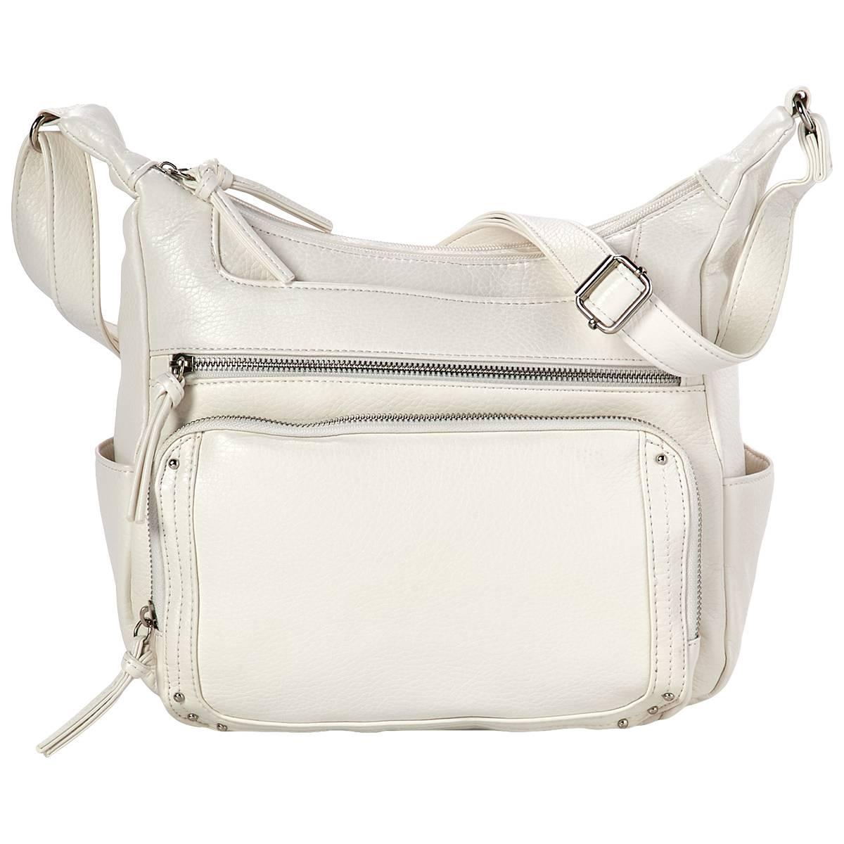 Click here for Bueno Collared Zip Organizer Hobo prices