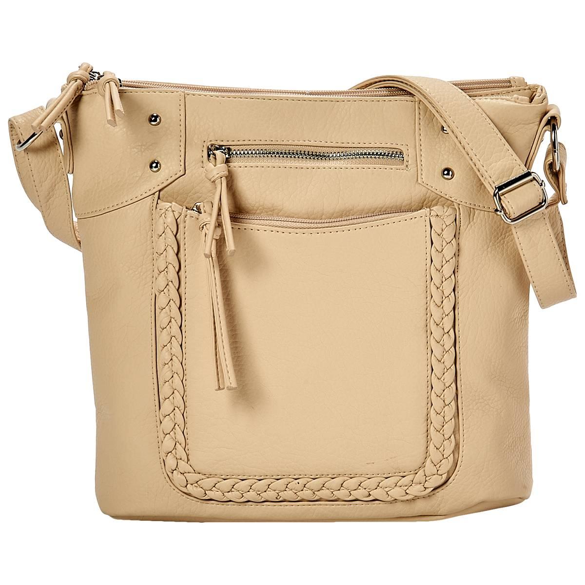 Click here for Bueno Grainy Wash Braid Hobo prices