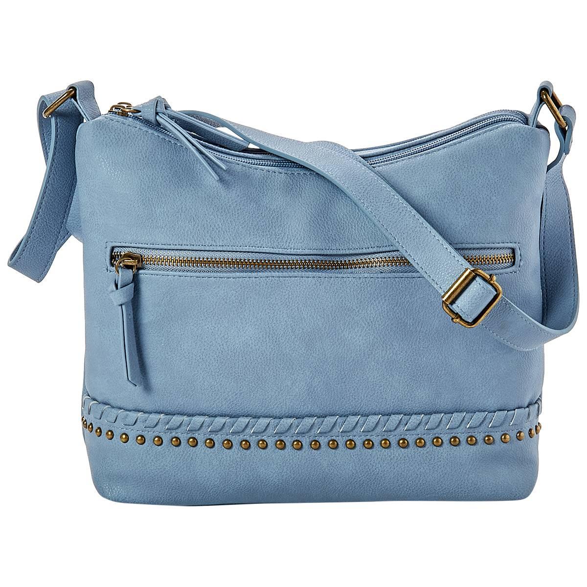 Click here for Bueno Paso Robles Whipstitched Crossbody with Stud... prices