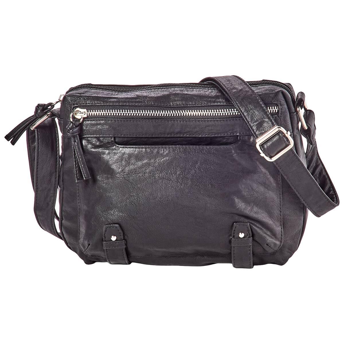 Click here for Bueno Vintage Parchment Zip Crossbody prices