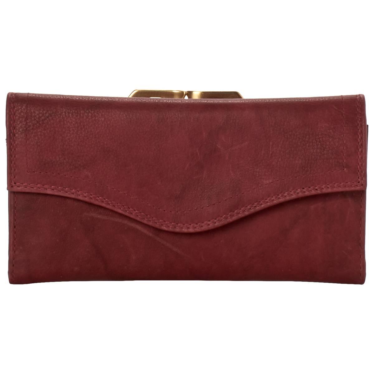 Click here for Womens Great American Leatherworks Flap Frame Clut... prices