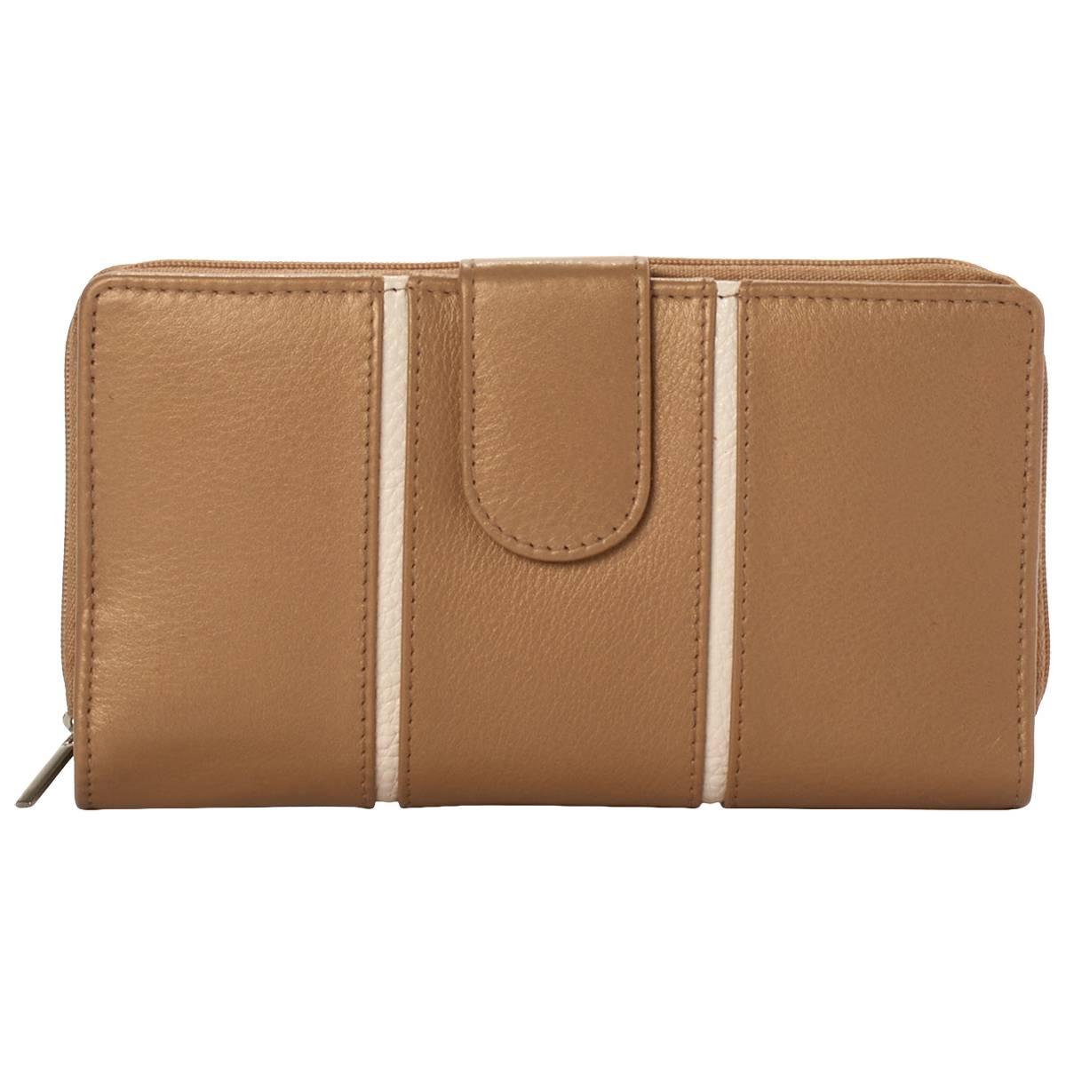 Click here for Womens Great American Leatherworks Tab Zip Clutch prices