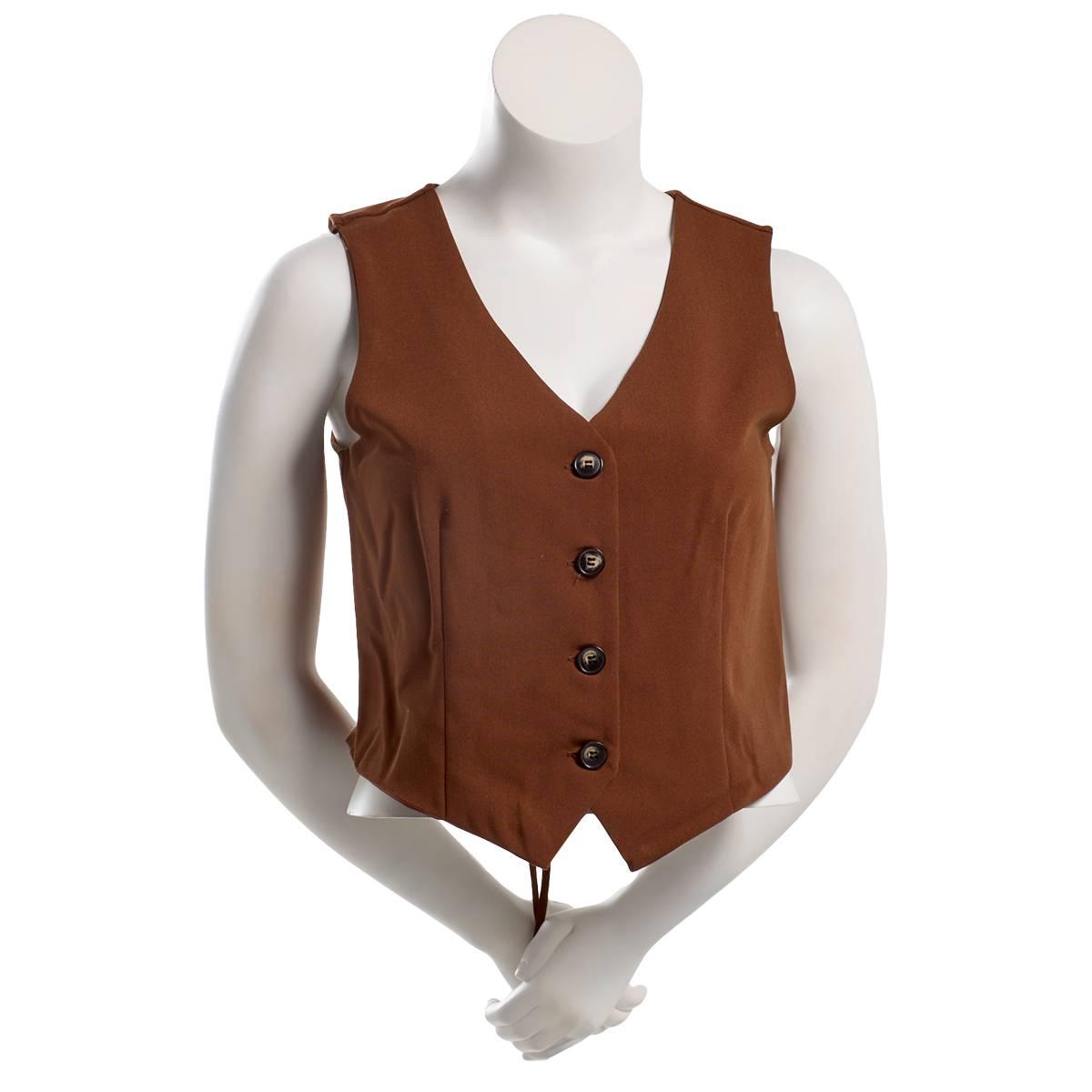 Click here for Juniors A. Byer Button Down V-Neck Vest prices