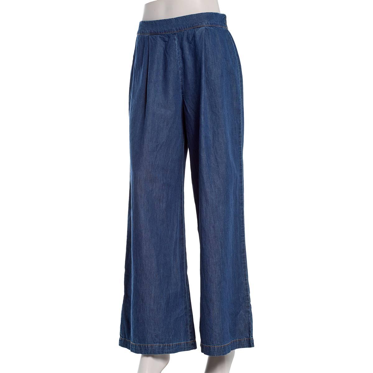 Click here for Juniors A. Byer Denim Pleated Wide Leg Pants prices