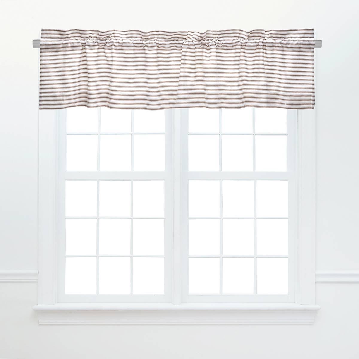 Click here for Ticking Stripe Valance prices