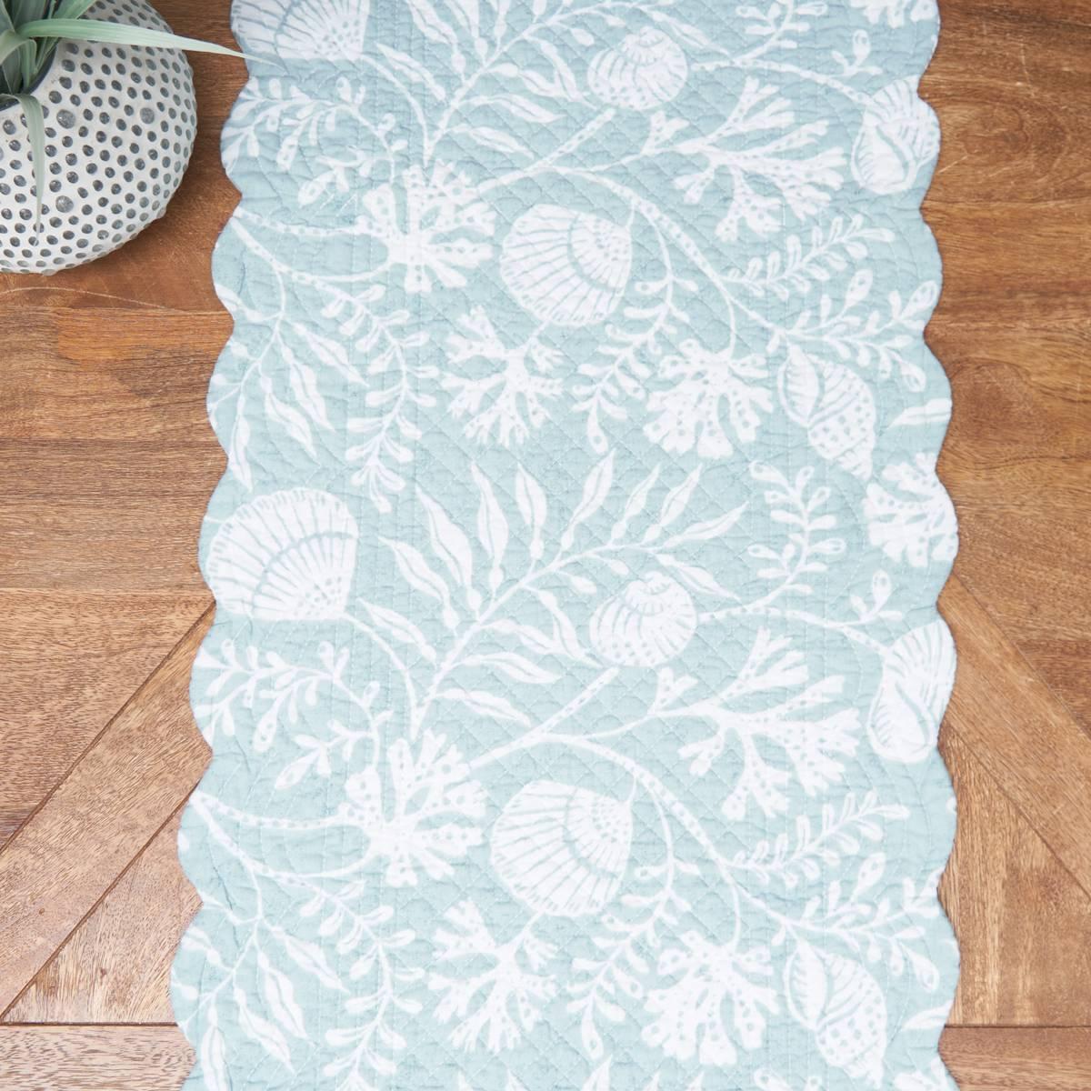 Click here for Seafoam Reef Table Runner - 14x51 prices