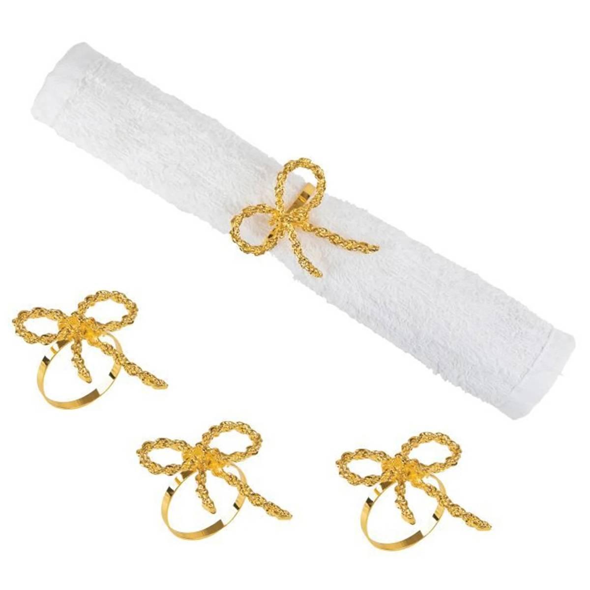 Click here for Ribbon Napkin Ring Set Of 4 prices